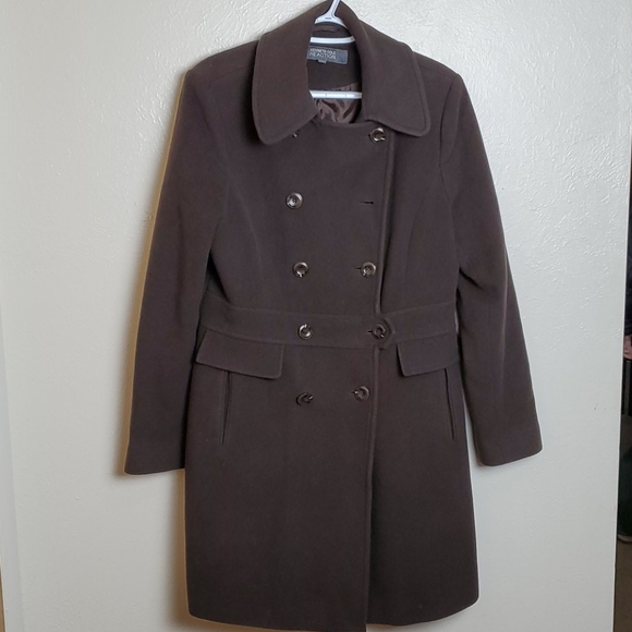 Kenneth Cole Reaction | Jackets & Coats | Kenneth Cole Reaction Wool Pea Coat | Poshmark